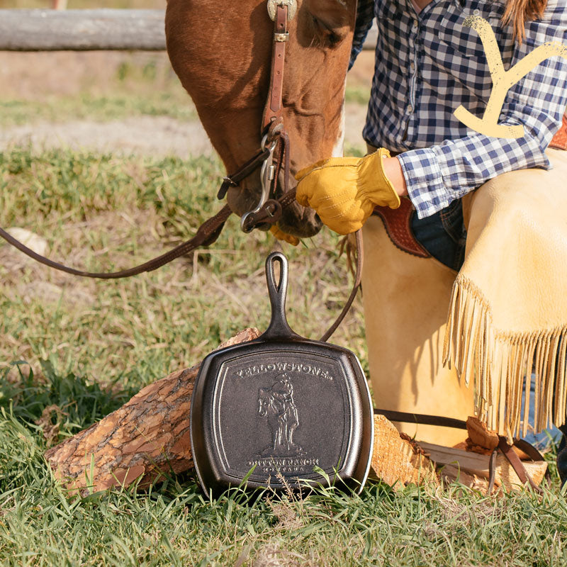 Lodge Skillet Yellowstone Grill Pan - Esclusiva BBQ LAB